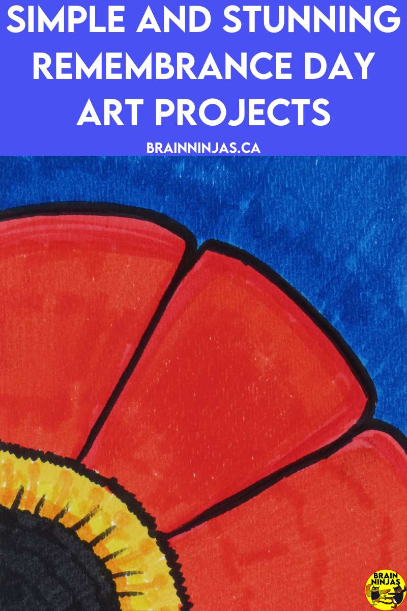 Simple and Stunning Remembrance Day Art Projects - Ninja Notes
