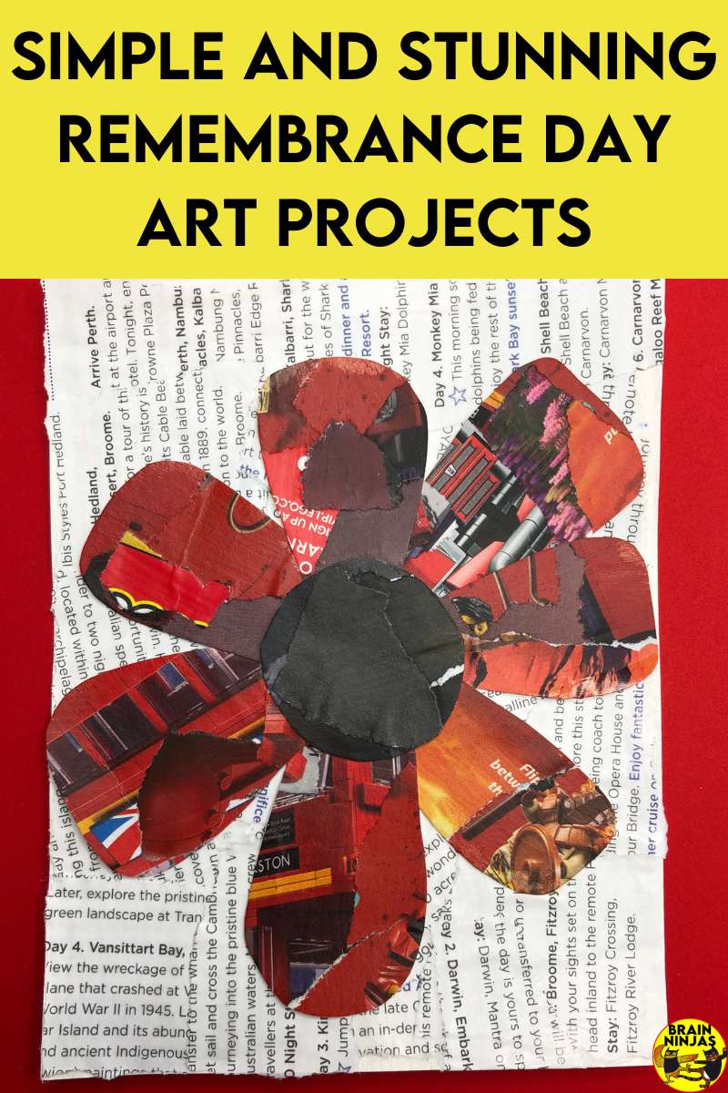 Simple and Stunning Remembrance Day Art Projects - Ninja Notes