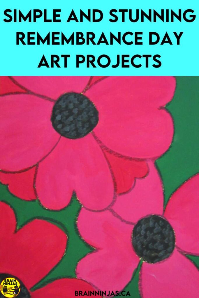 Simple and Stunning Remembrance Day Art Projects - Ninja Notes