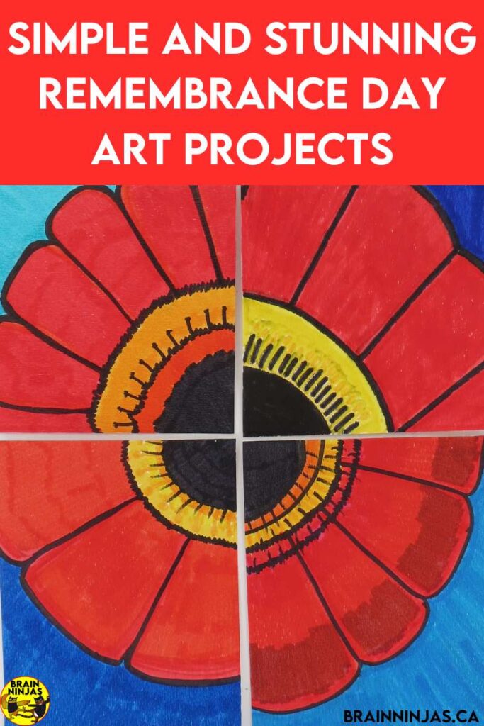 Simple and Stunning Remembrance Day Art Projects - Ninja Notes