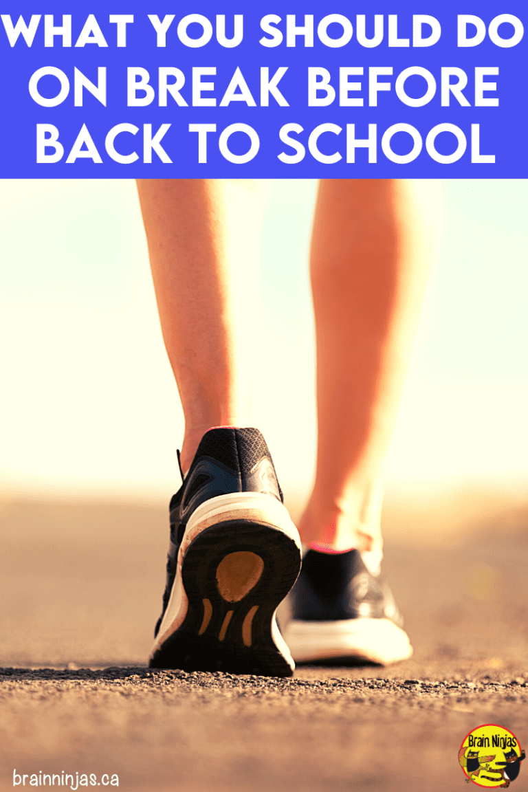 What You Should Do On Break Before Back to School - Ninja Notes