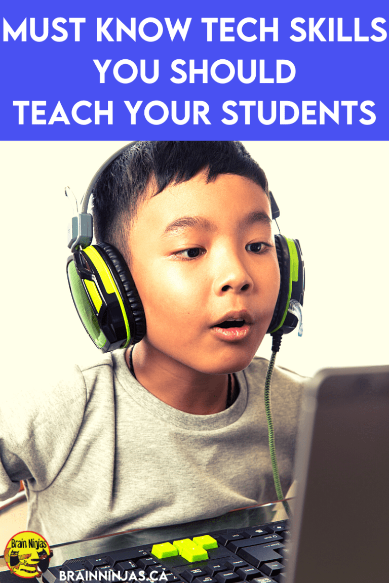 Must Know Tech Skills You Should Teach Your Students - Ninja Notes