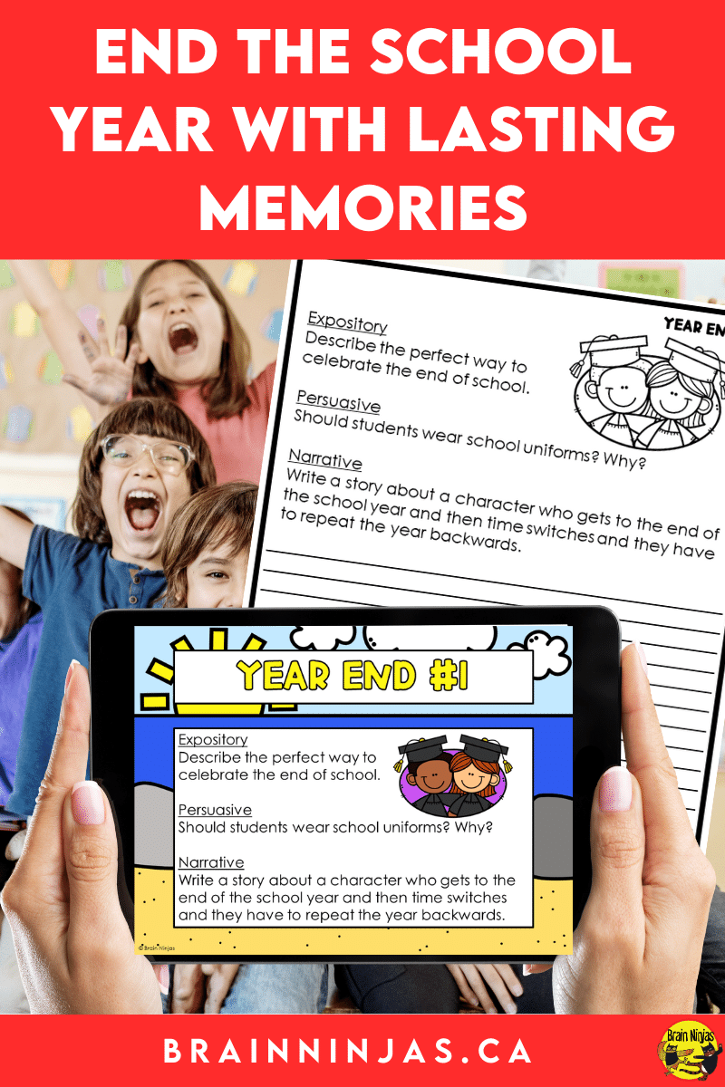 End the School Year With Lasting Memories - Ninja Notes
