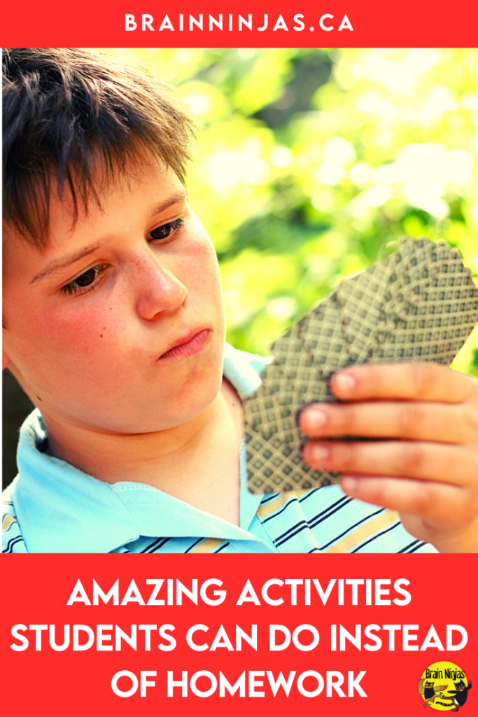 Amazing Activities Students Can Do Instead of Homework - Ninja Notes