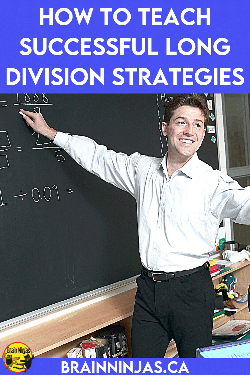How to Teach Successful Long Division Strategies - Ninja Notes