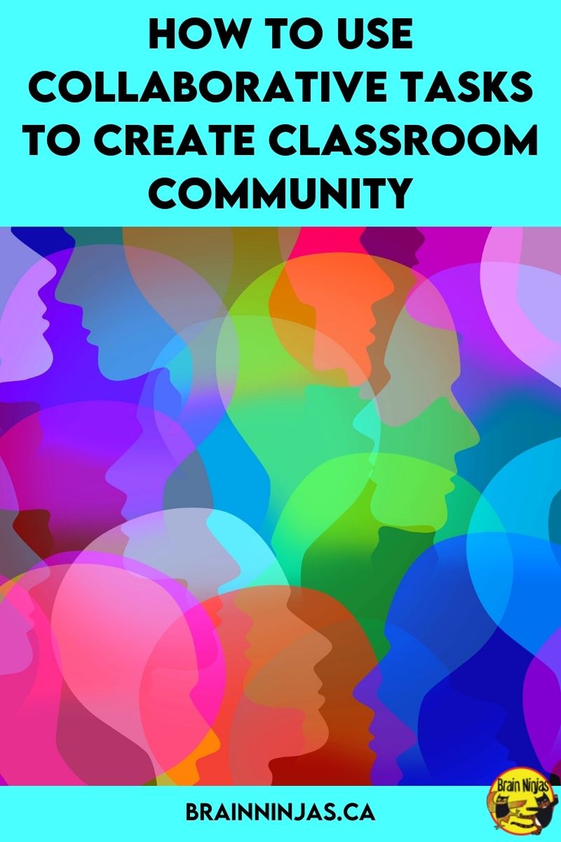 How to Use Collaborative Tasks to Create Classroom Community - Ninja Notes