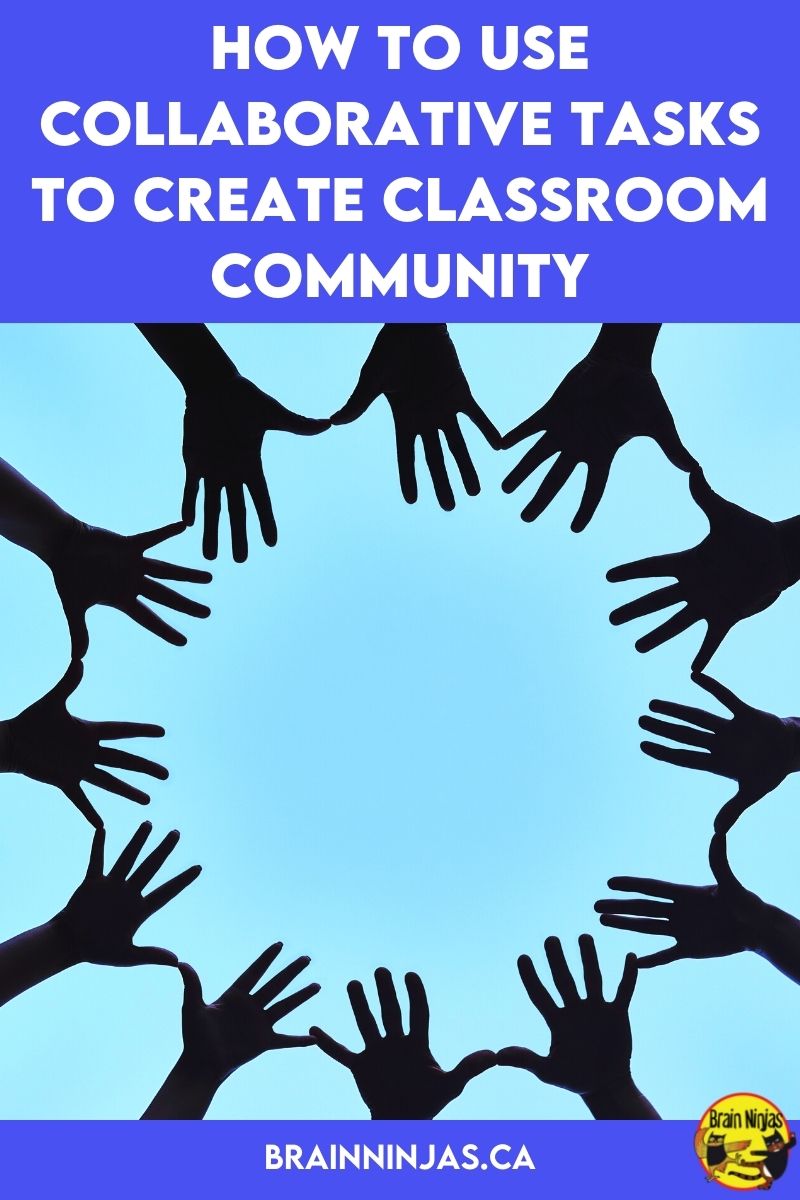 How to Use Collaborative Tasks to Create Classroom Community - Ninja Notes