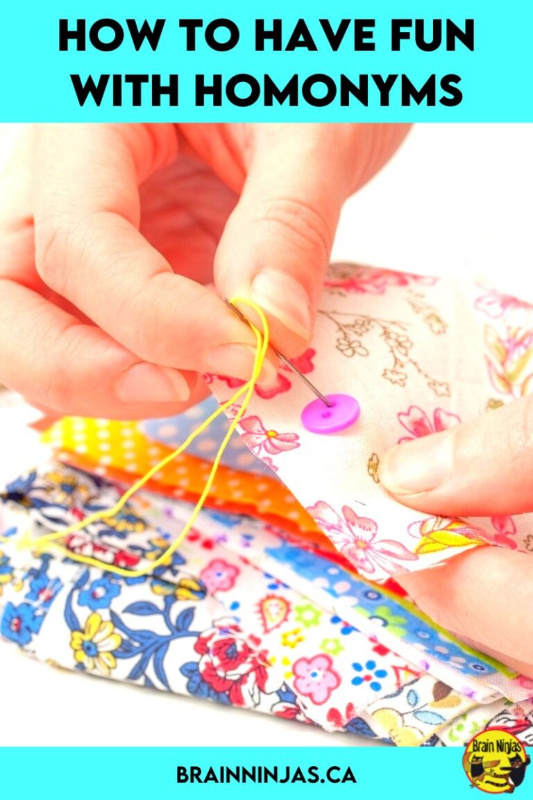 How to Have Fun With Homonyms - Ninja Notes