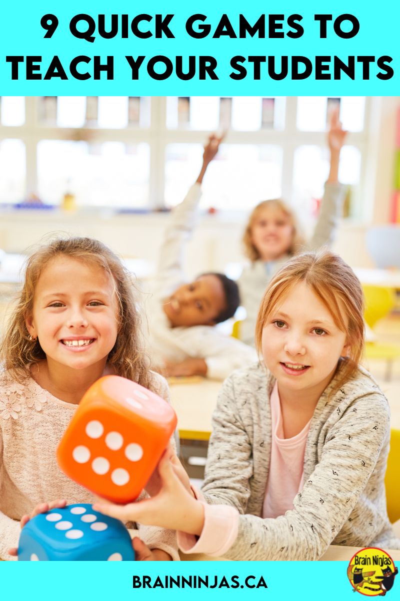9 Quick Games to Teach Your Students - Ninja Notes