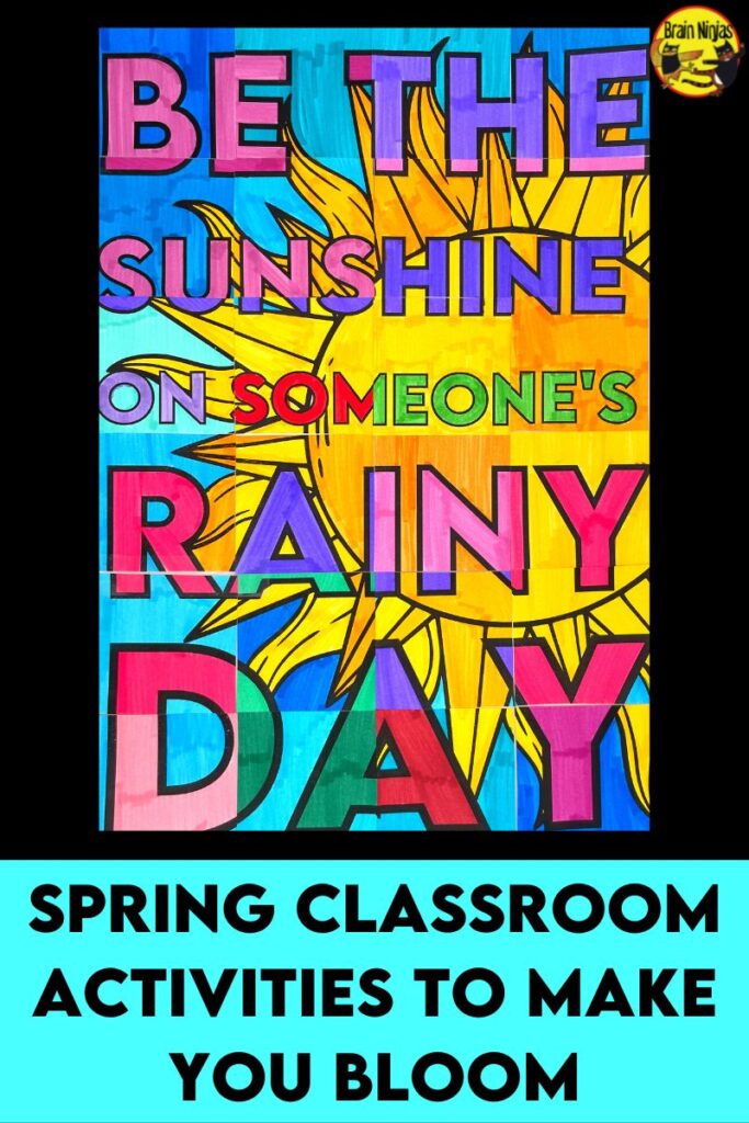 Spring Classroom Activities To Make You Bloom - Ninja Notes