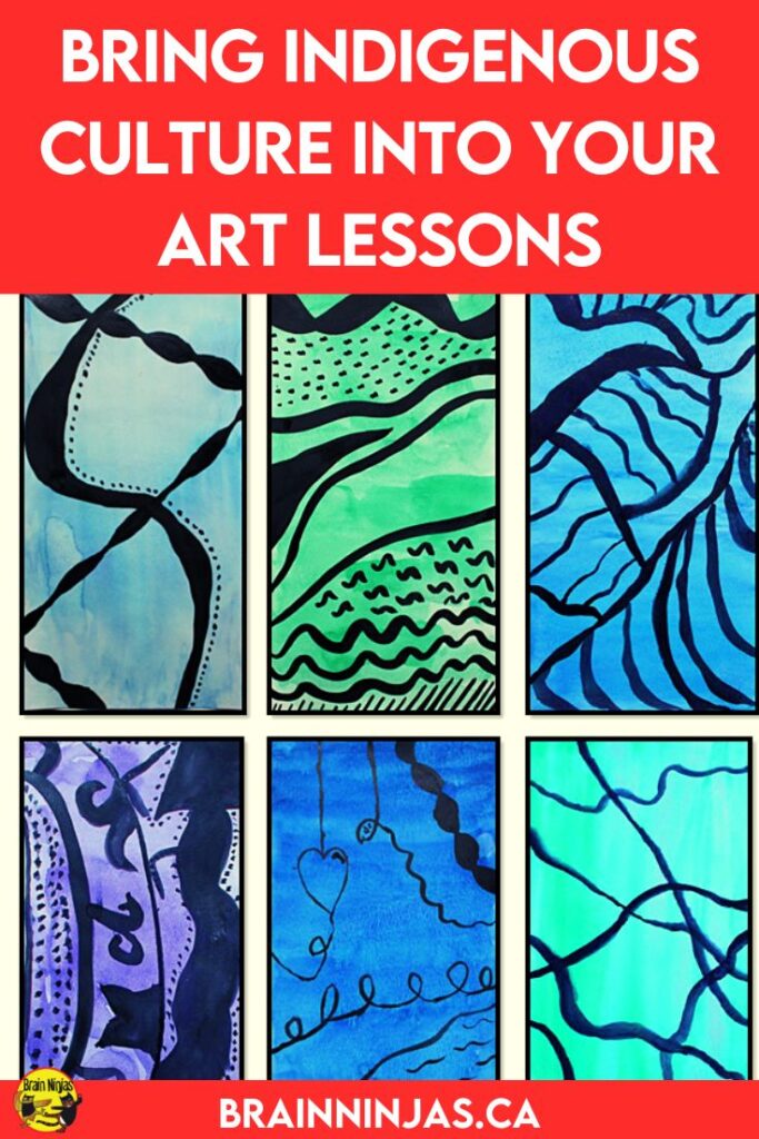 How to Bring Indigenous Culture into Art Lessons - Ninja Notes