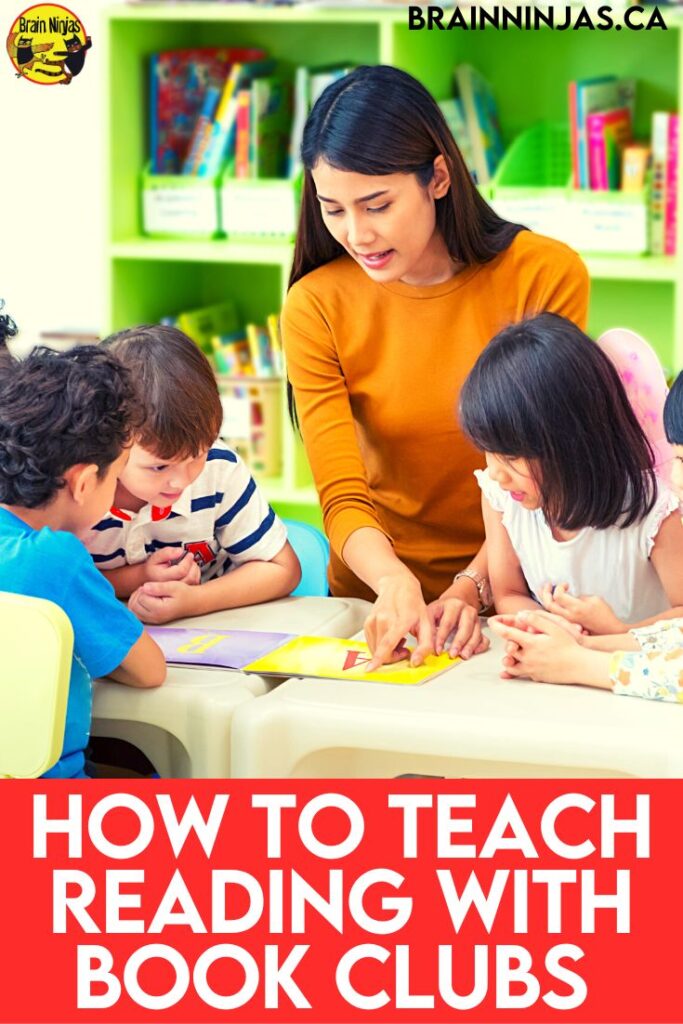 How to Teach Reading With Book Clubs - Ninja Notes
