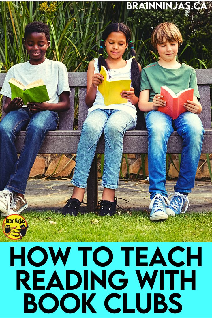 How to Teach Reading With Book Clubs - Ninja Notes
