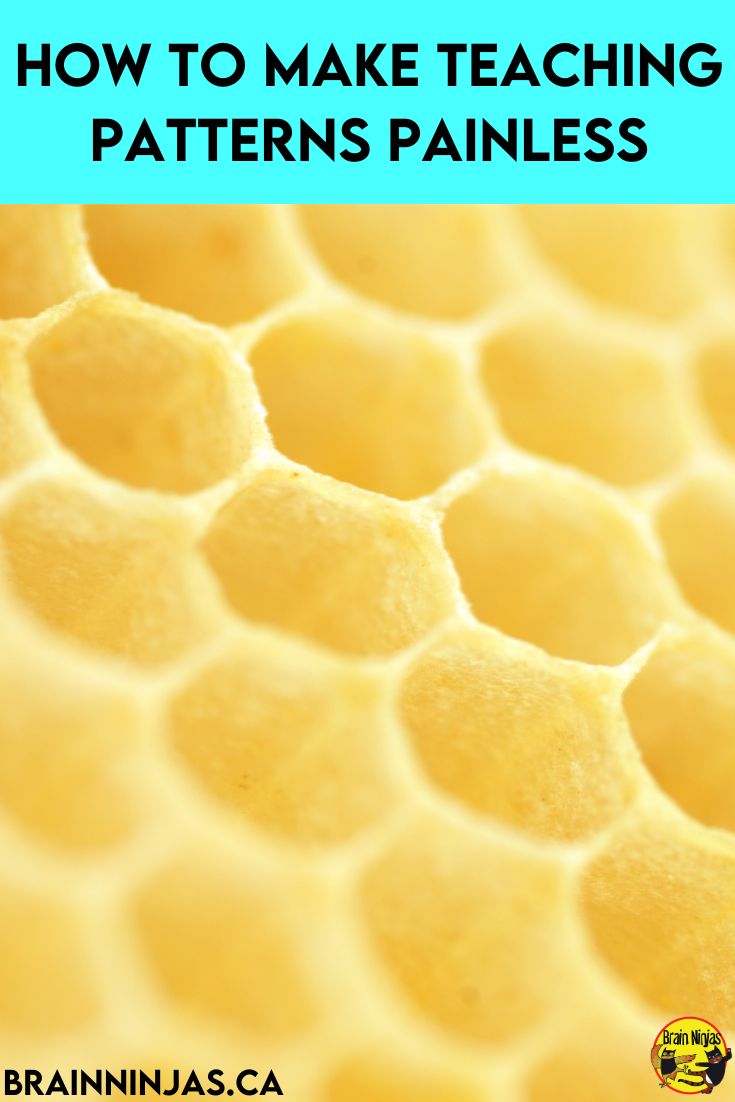 How to Make Teaching Patterns Painless - Ninja Notes