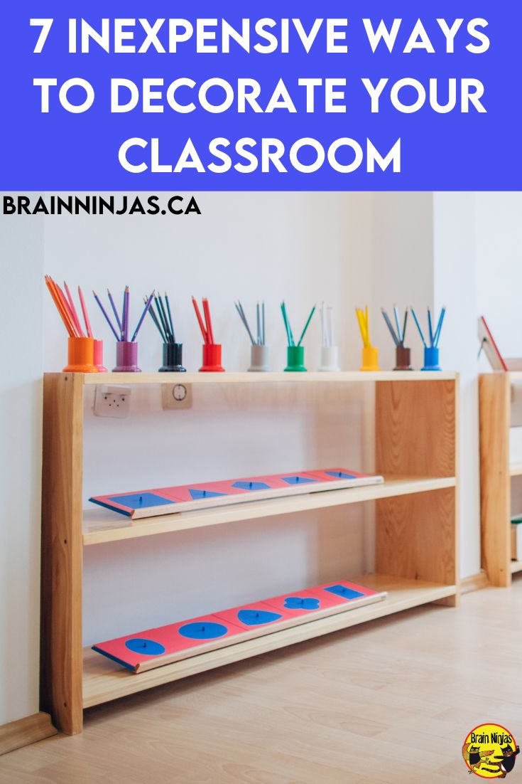 7 Inexpensive Ways to Decorate Your Classroom - Ninja Notes