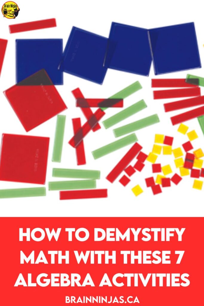 How to Demystify Math With These 7 Algebra Activities - Ninja Notes