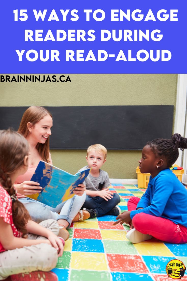 15 Ways to Engage Readers During Your Read-Aloud - Ninja Notes