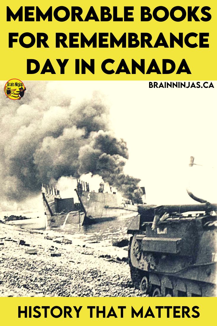 Memorable Books for Remembrance Day in Canada - Ninja Notes