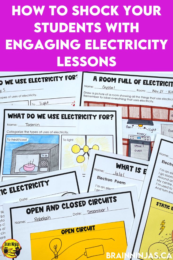 How to Shock Your Students With Engaging Electricity Lessons - Ninja Notes