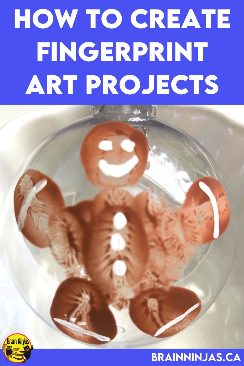 How to Create Fingerprint Art Projects - Ninja Notes