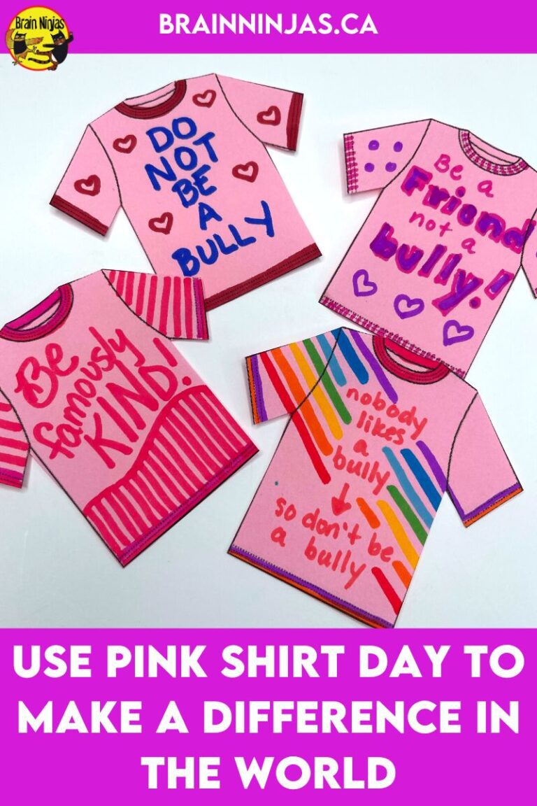 Use Pink Shirt Day to Make a Difference in the World - Ninja Notes