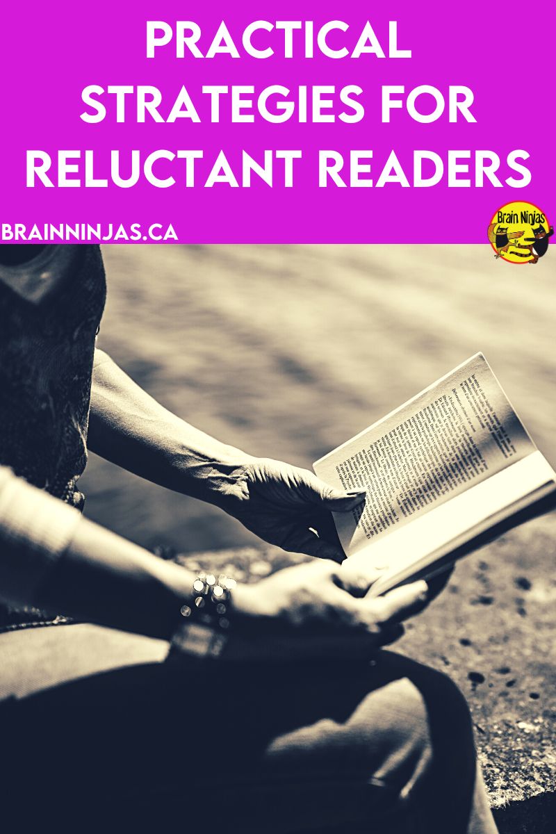 Practical Strategies for Reluctant Readers - Ninja Notes