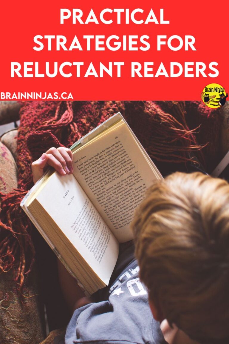 Practical Strategies for Reluctant Readers - Ninja Notes