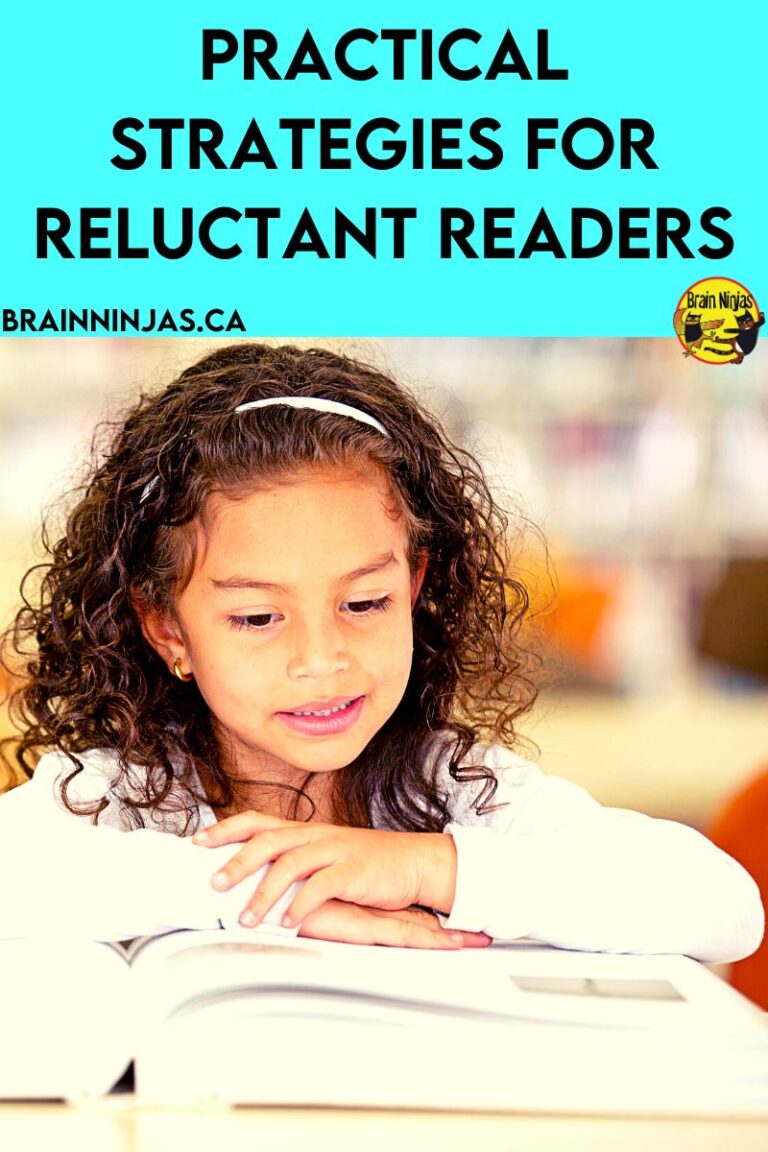 Practical Strategies for Reluctant Readers - Ninja Notes