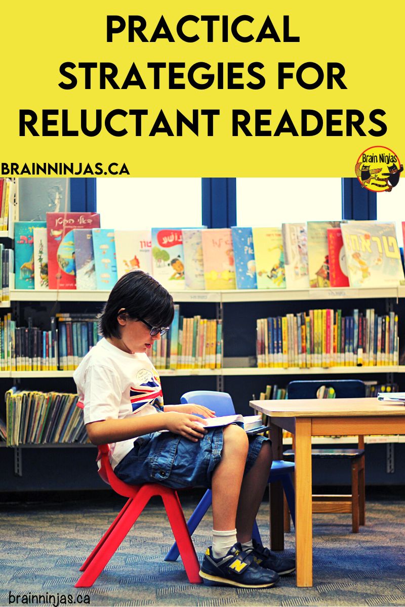Practical Strategies for Reluctant Readers - Ninja Notes
