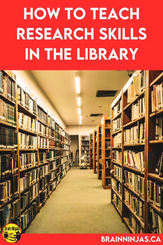 How to Teach Research Skills in the Library - Ninja Notes