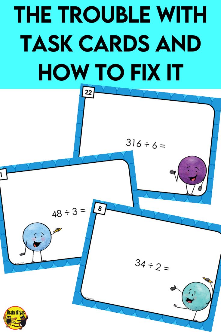 The Trouble With Task Cards and How to Fix It - Ninja Notes