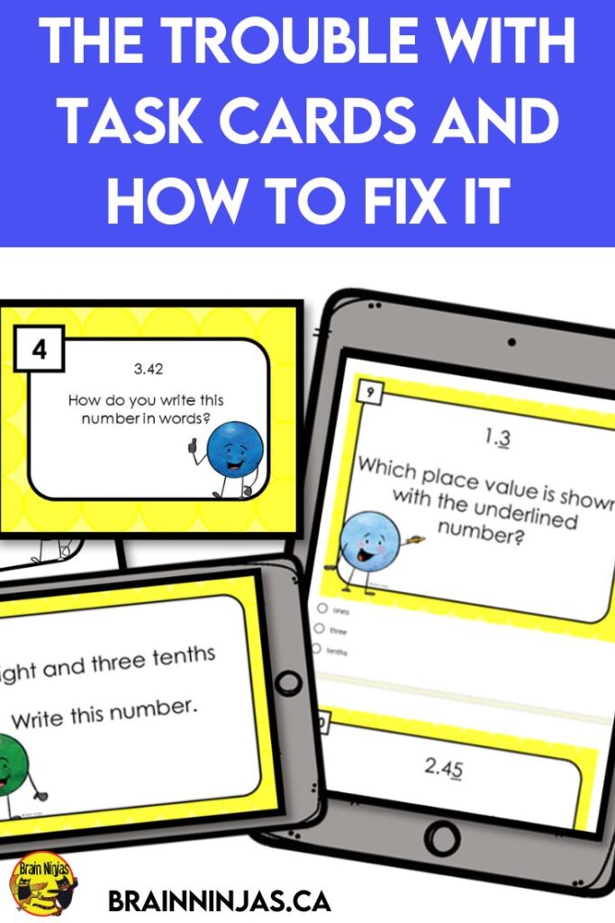 The Trouble With Task Cards and How to Fix It - Ninja Notes