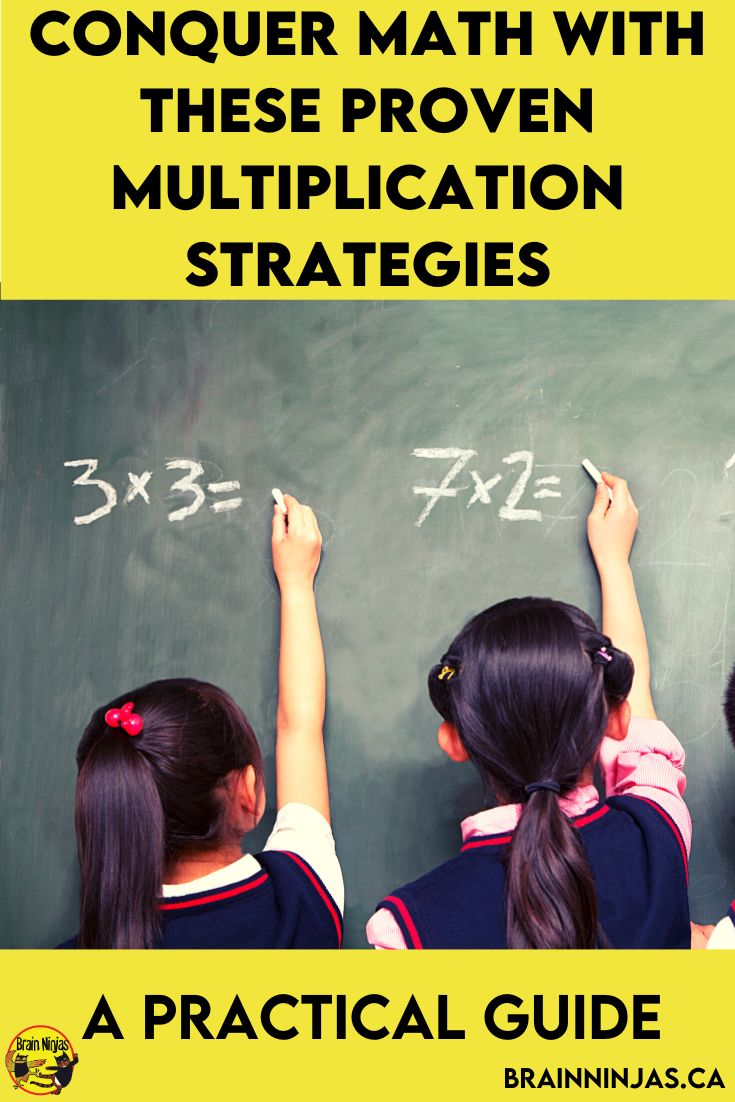 Conquer Math With These Proven Multiplication Strategies - Ninja Notes