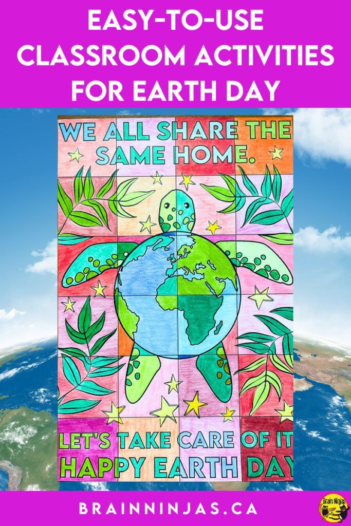 Easy to Use Classroom Activities for Earth Day - Ninja Notes