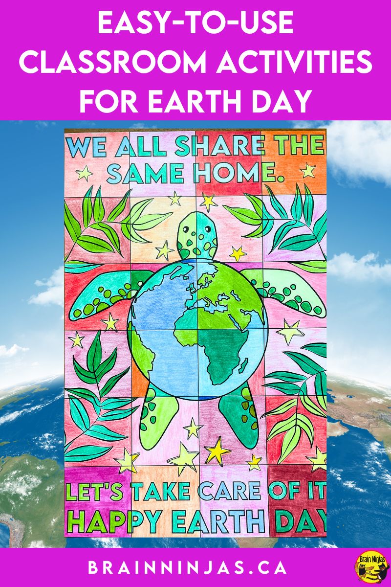 Easy to Use Classroom Activities for Earth Day - Ninja Notes