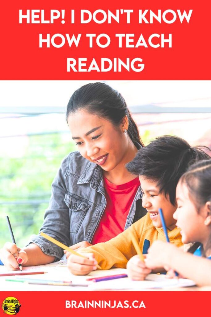 Help! I Don't Know How to Teach Reading - Ninja Notes