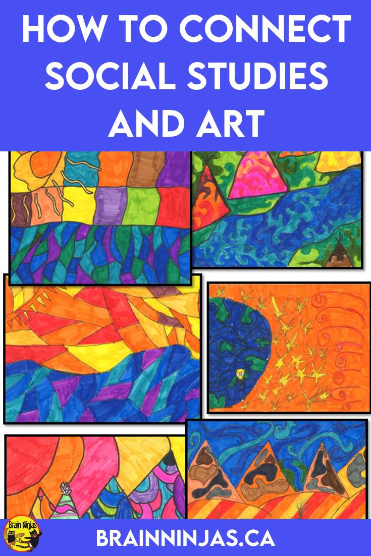 How to Connect Social Studies and Art - Ninja Notes