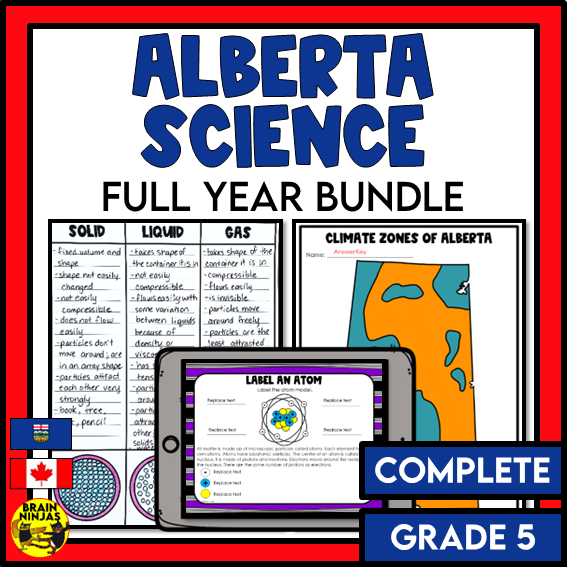 Science in Alberta Changes - Ninja Notes