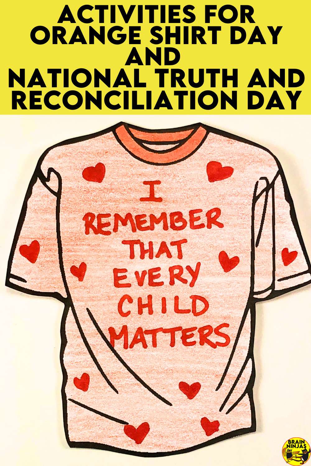 Activities for Orange Shirt Day and National Truth and Reconciliation ...