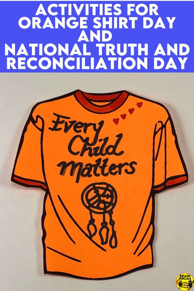 Activities for Orange Shirt Day and National Truth and Reconciliation ...