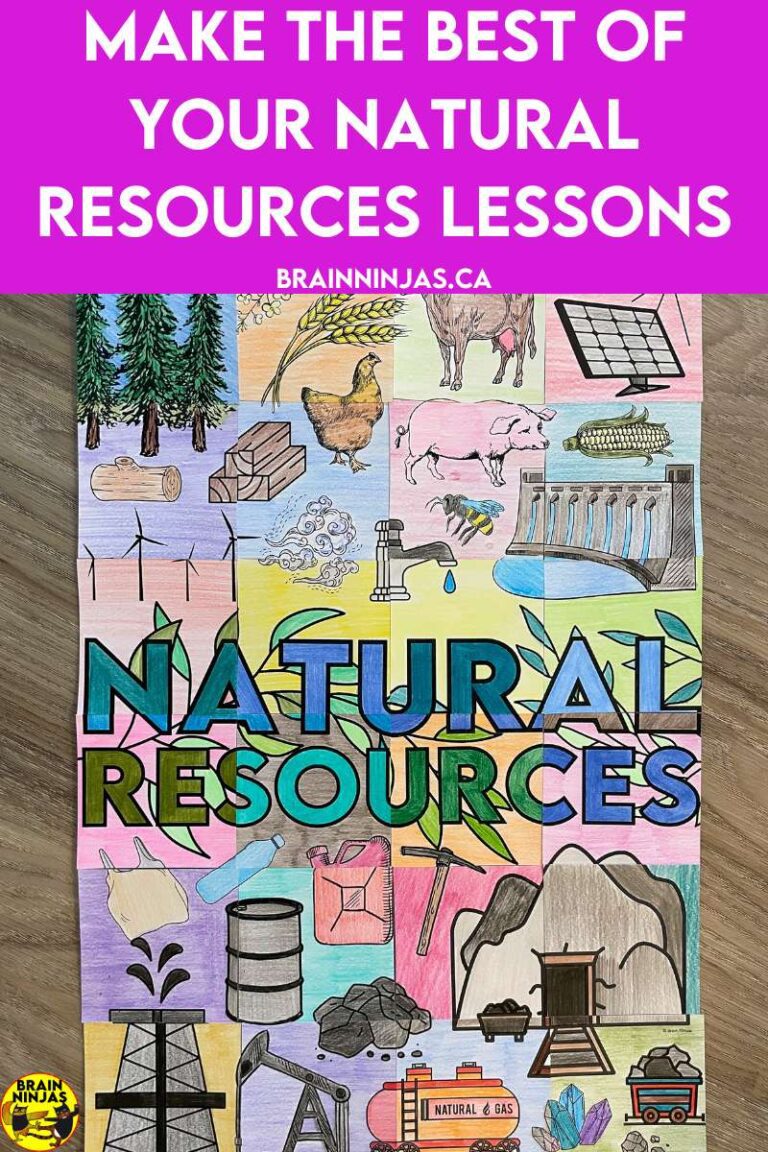 Make the Best of Your Natural Resources Lessons - Ninja Notes