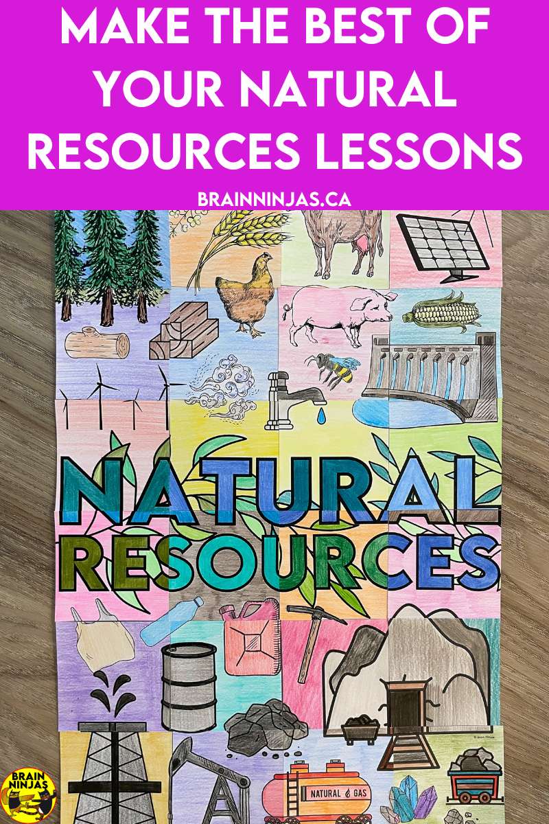 Make the Best of Your Natural Resources Lessons - Ninja Notes
