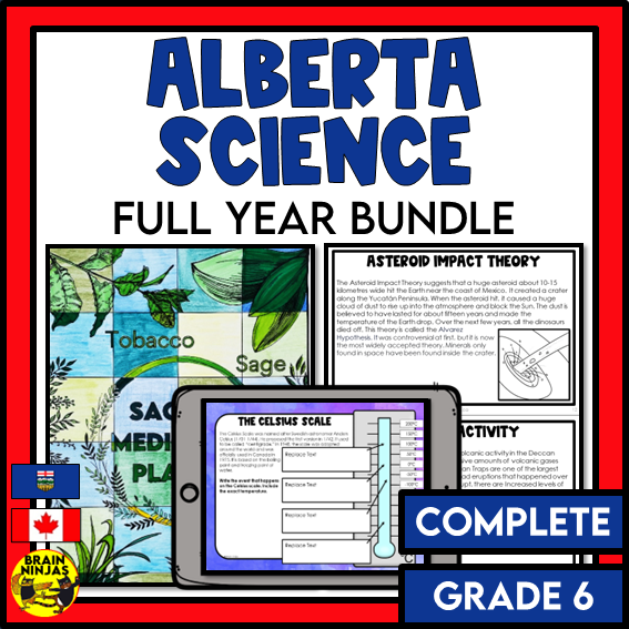 Science in Alberta Changes - Ninja Notes