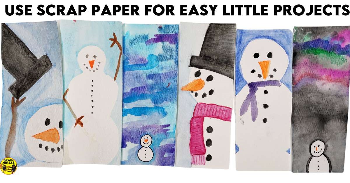 Winter Art Projects That Will Warm Your Heart - Ninja Notes