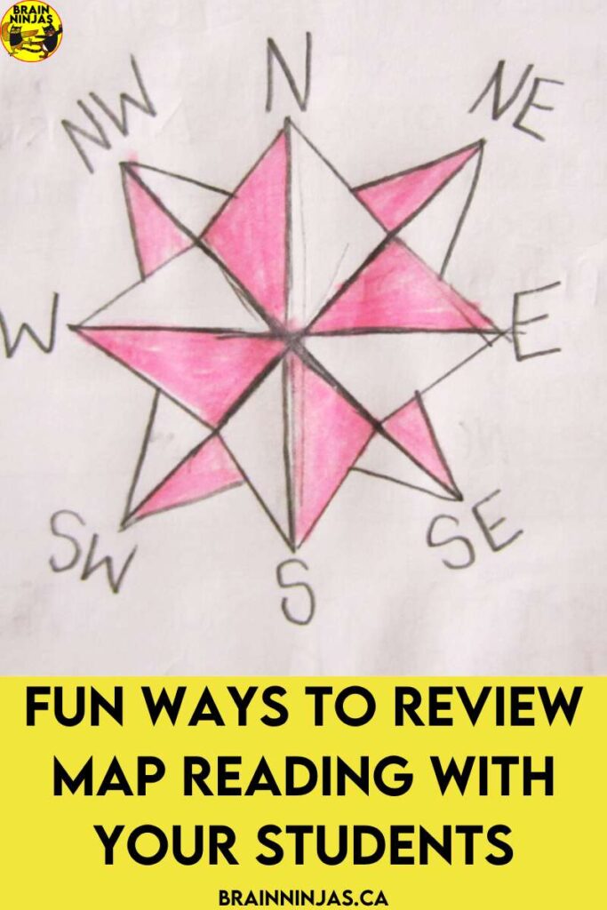 Fun Ways to Review Map Reading With Your Students - Ninja Notes