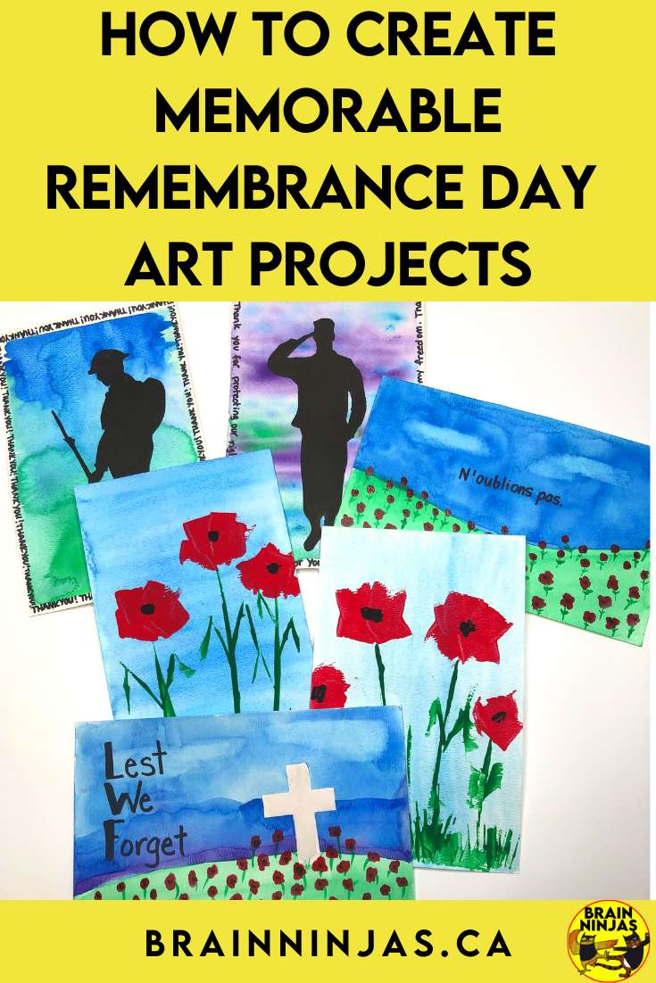 How to Create Memorable Remembrance Day Art Projects - Ninja Notes