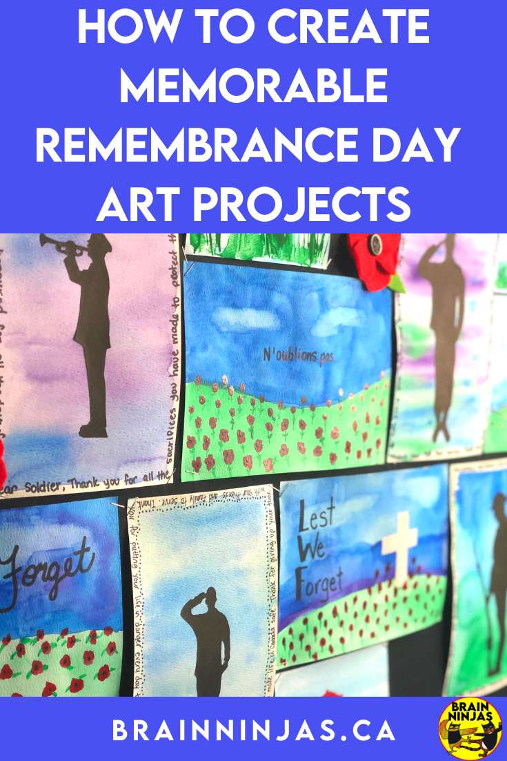 How to Create Memorable Remembrance Day Art Projects - Ninja Notes