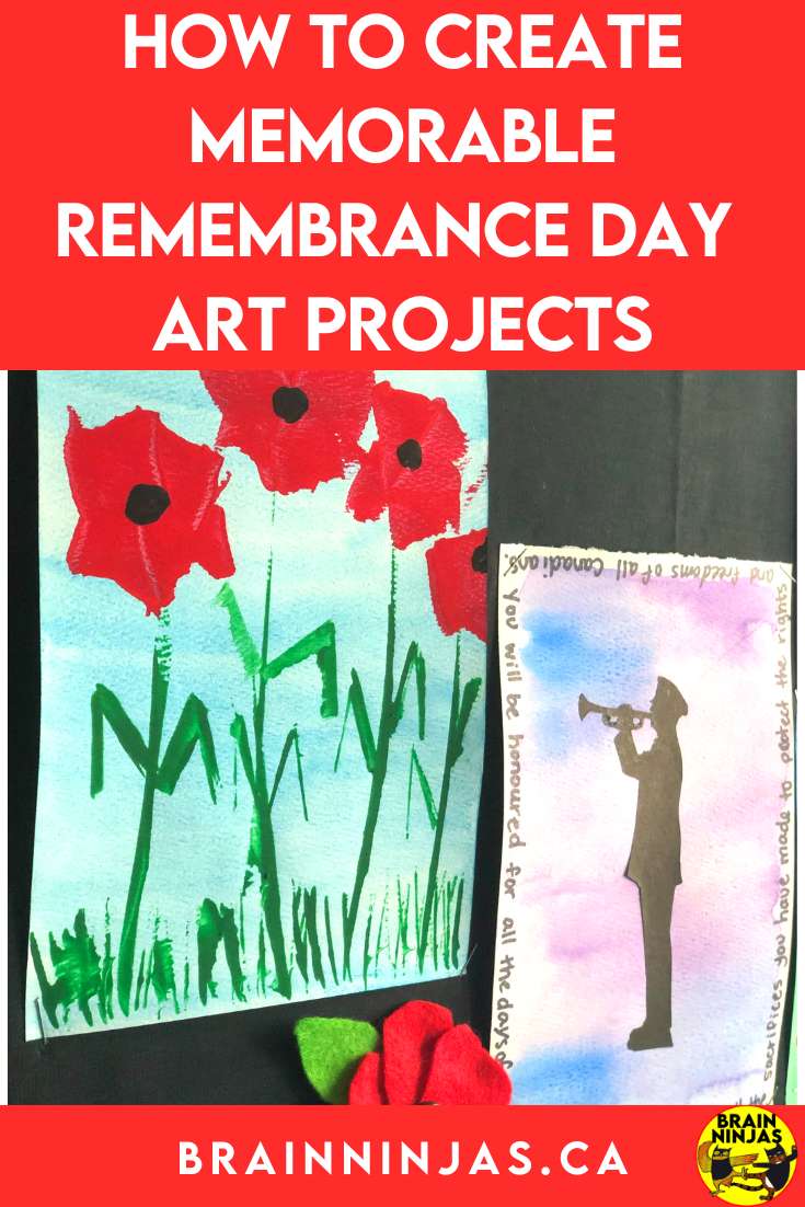How to Create Memorable Remembrance Day Art Projects - Ninja Notes
