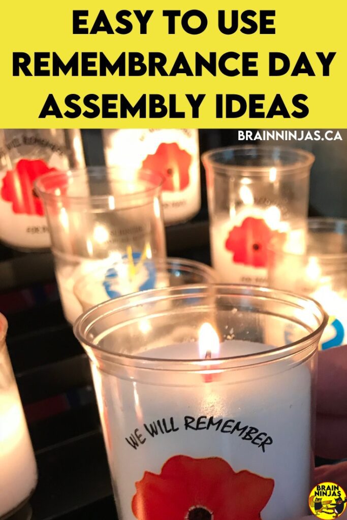 Easy to Use Remembrance Day Assembly Ideas - Ninja Notes