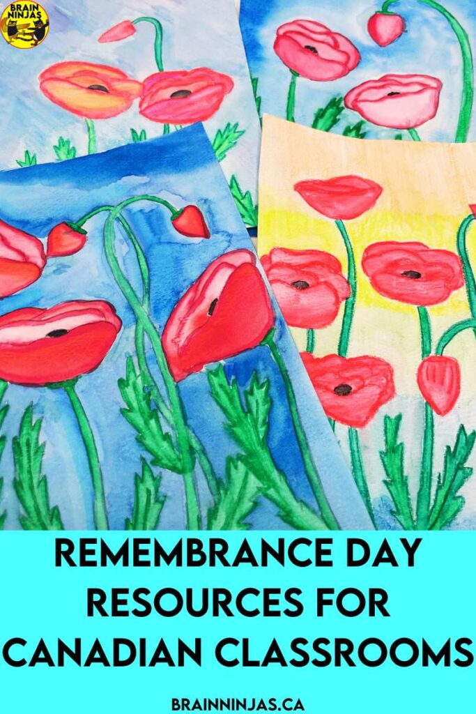 Remembrance Day Resources for Canadian Classrooms - Ninja Notes